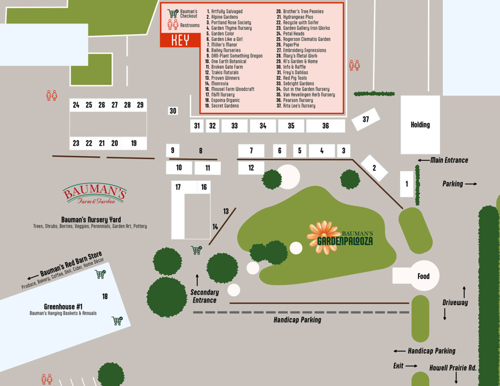 Booth Map | GardenPalooza